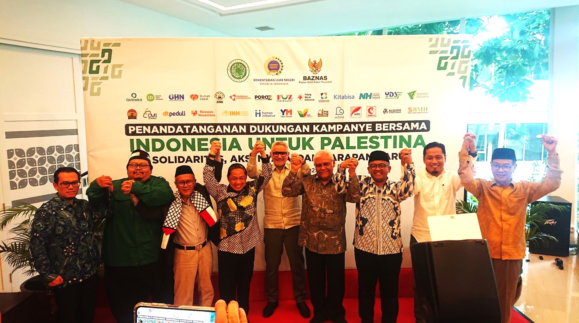 Commitment to Support Palestine, DT Peduli Joins Joint Humanitarian Aid ...